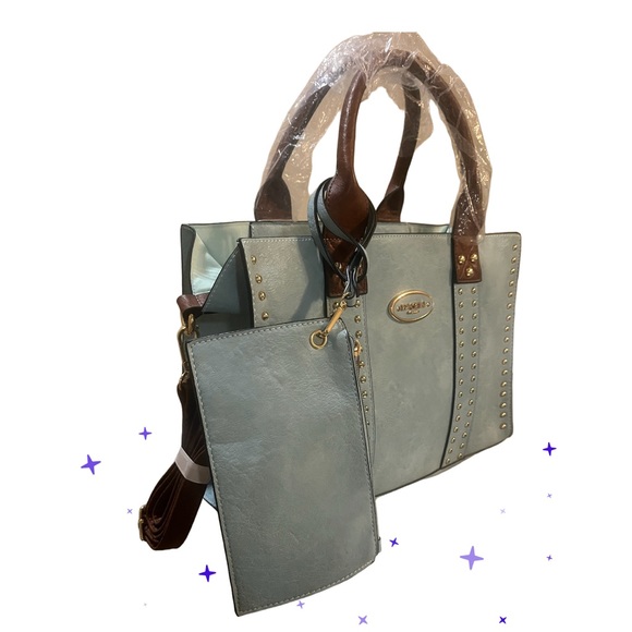 Dasein | Bags | Dasein Womens Soft Vegan Leather Tote Bag Large ...